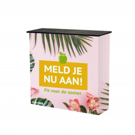 Beurs balie bedrukken - Drukhoek | Drukhoek